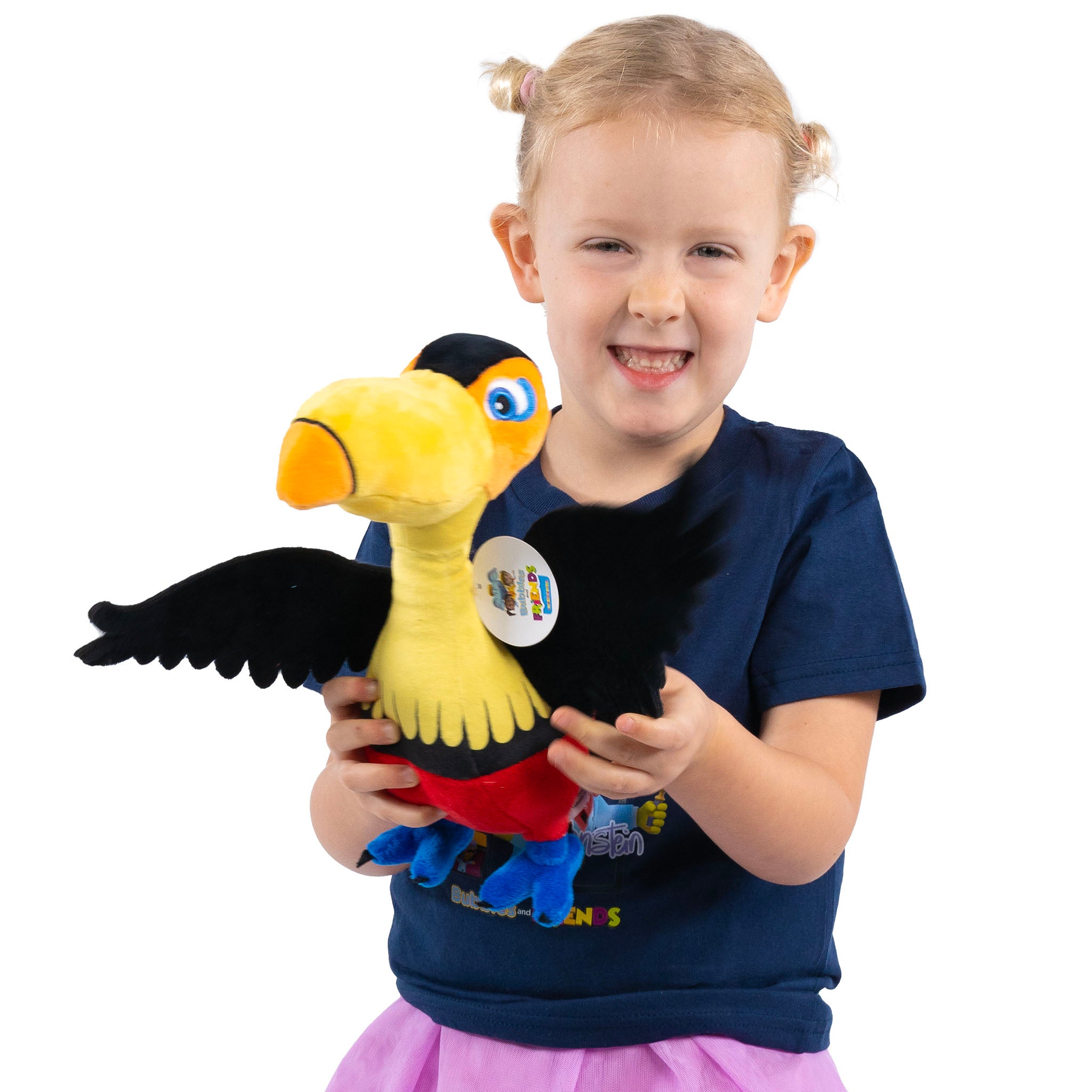 Two Plus Toucan Squishmallow Plush Toys | Bubbles and Friends