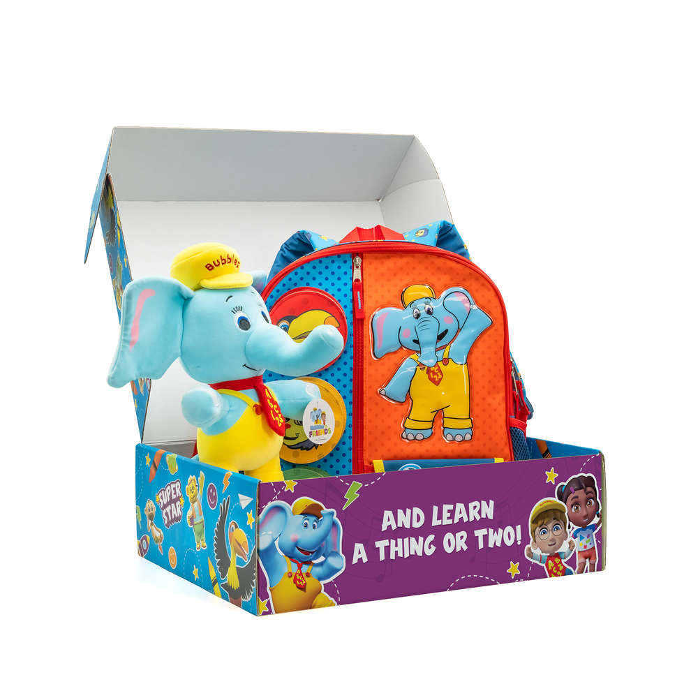 Bubbles Backpack and Plush Starter Kit – Bubbles and Friends