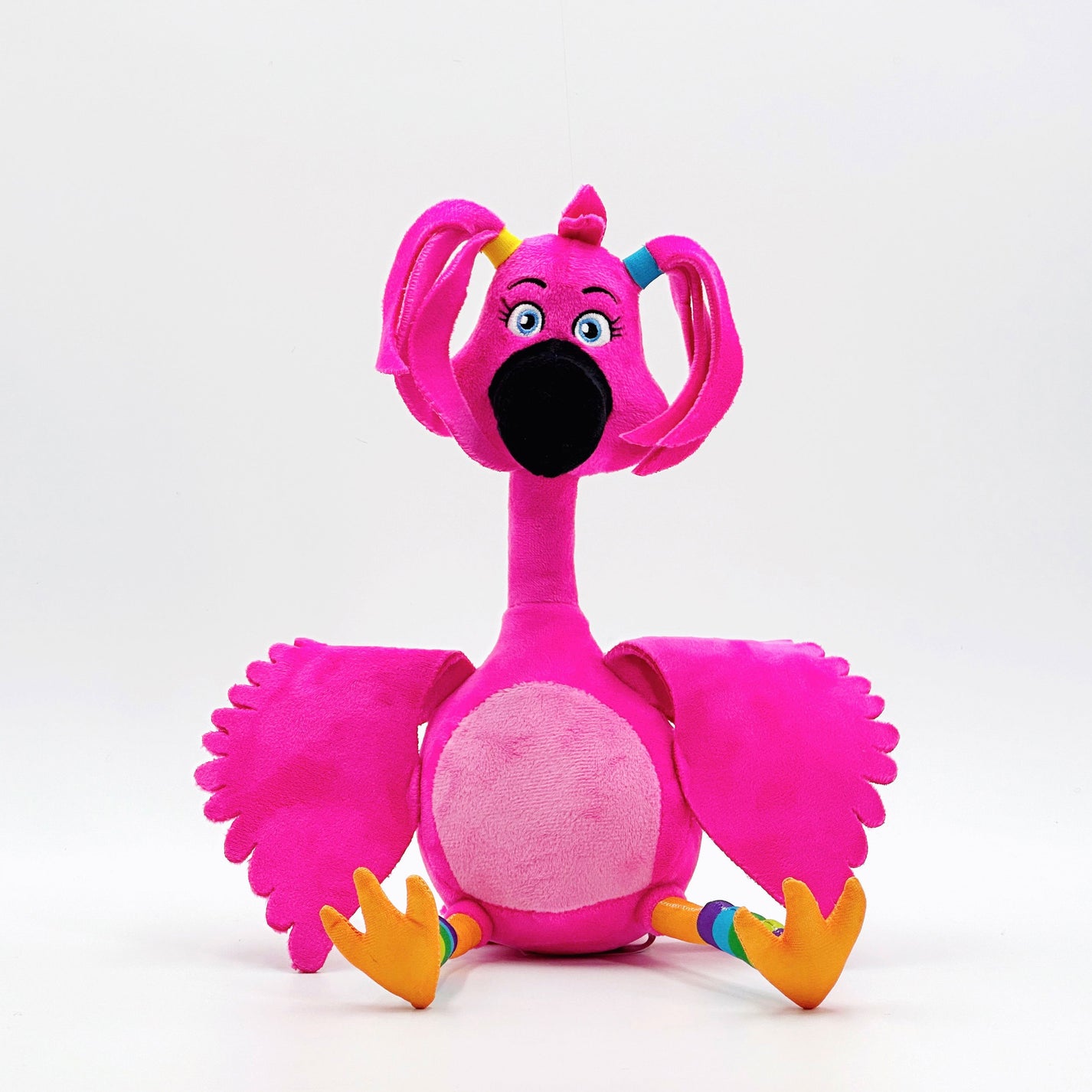 Flexi Flamingo Squishmallow Plush Toy | Bubbles and Friends